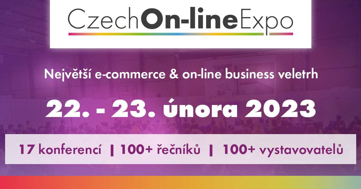 Czech On-line Expo 2023 na E-shopTube.cz